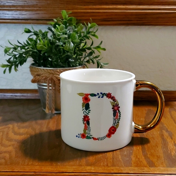 Opalhouse | Dining | Opalhouse Monogram Letter D Coffee Mug | Poshmark